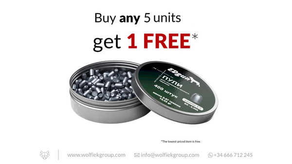 EDgun KnockOut Slugs · Cal .177 (4,52mm) · Weight 0,87g (13,43gr) - WG ...