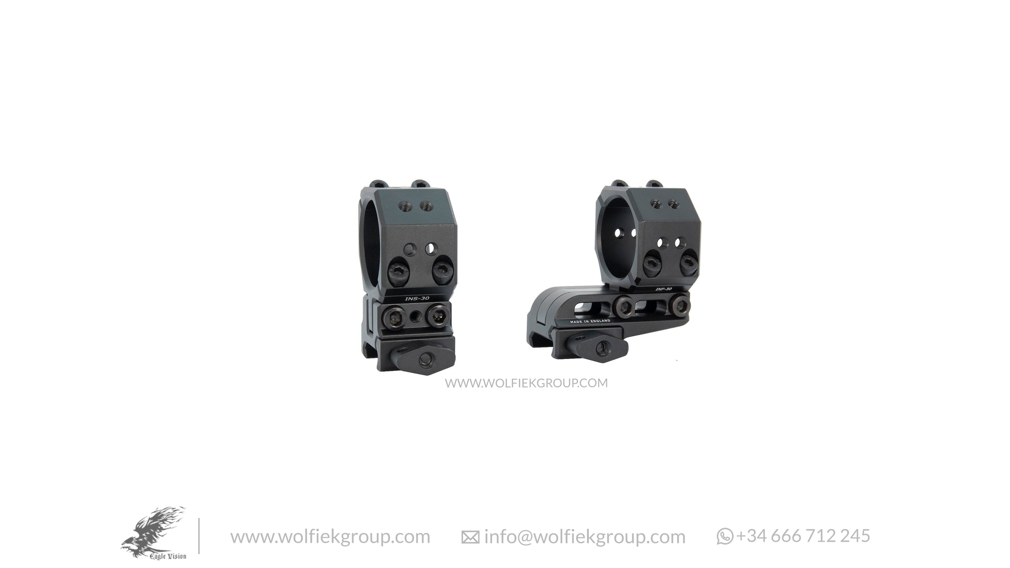 Eagle Vision · Picatinny Infinity Elevation ADJUSTABLE Scope Mounts 30 ...