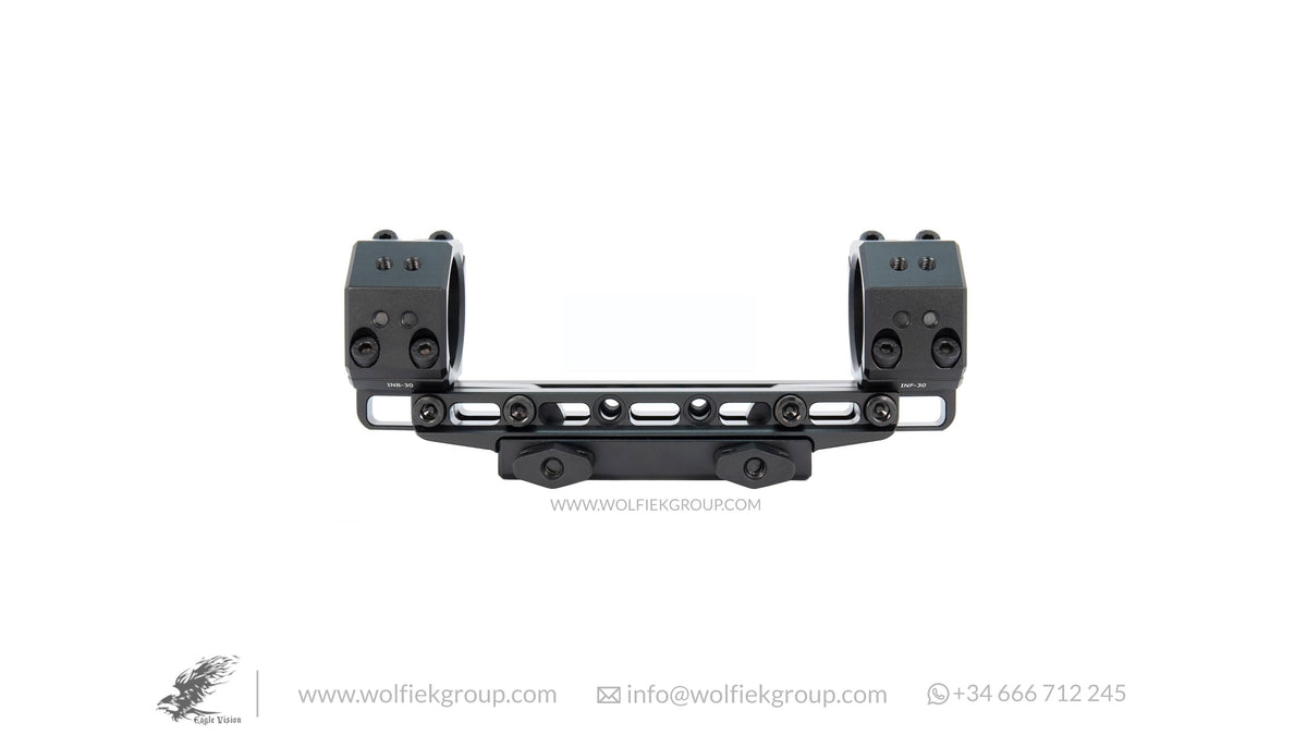Eagle Vision One-Piece Infinity Elevation Picatinny Riflescope Mounts ...